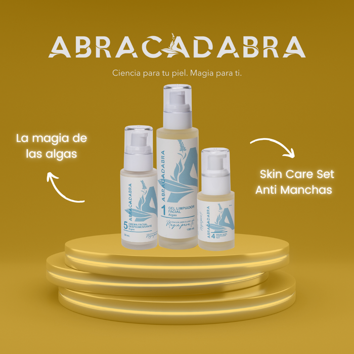 Skin Care Set Anti Manchas 3 Abracadabra